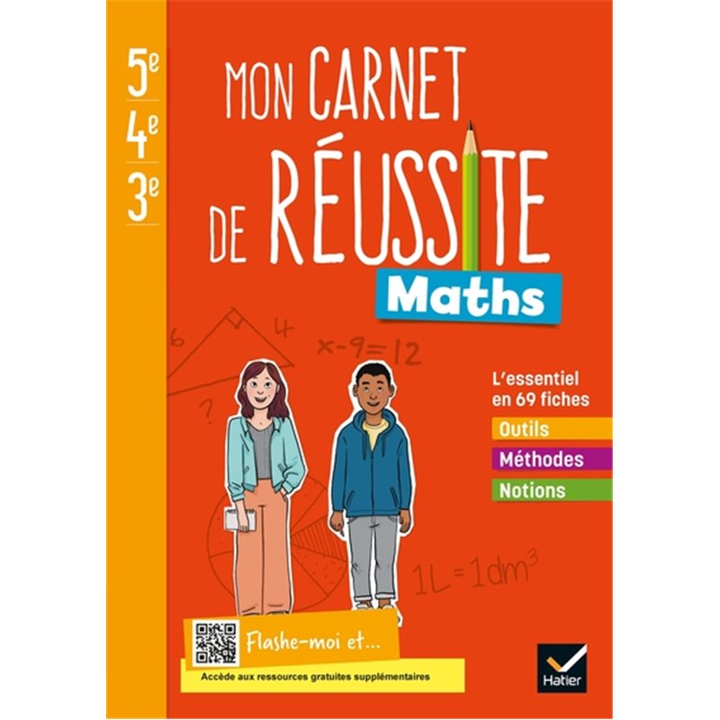 Mon carnet de réussite Maths 5e 4e 3e - Ed. 2021 - Cahier élève - Doyan ...